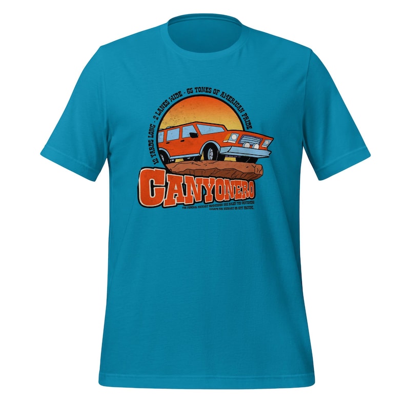 Canyonero Car T-shirt Simpsons Fan Cartoon Nostalgia Toon Loving 90s ...