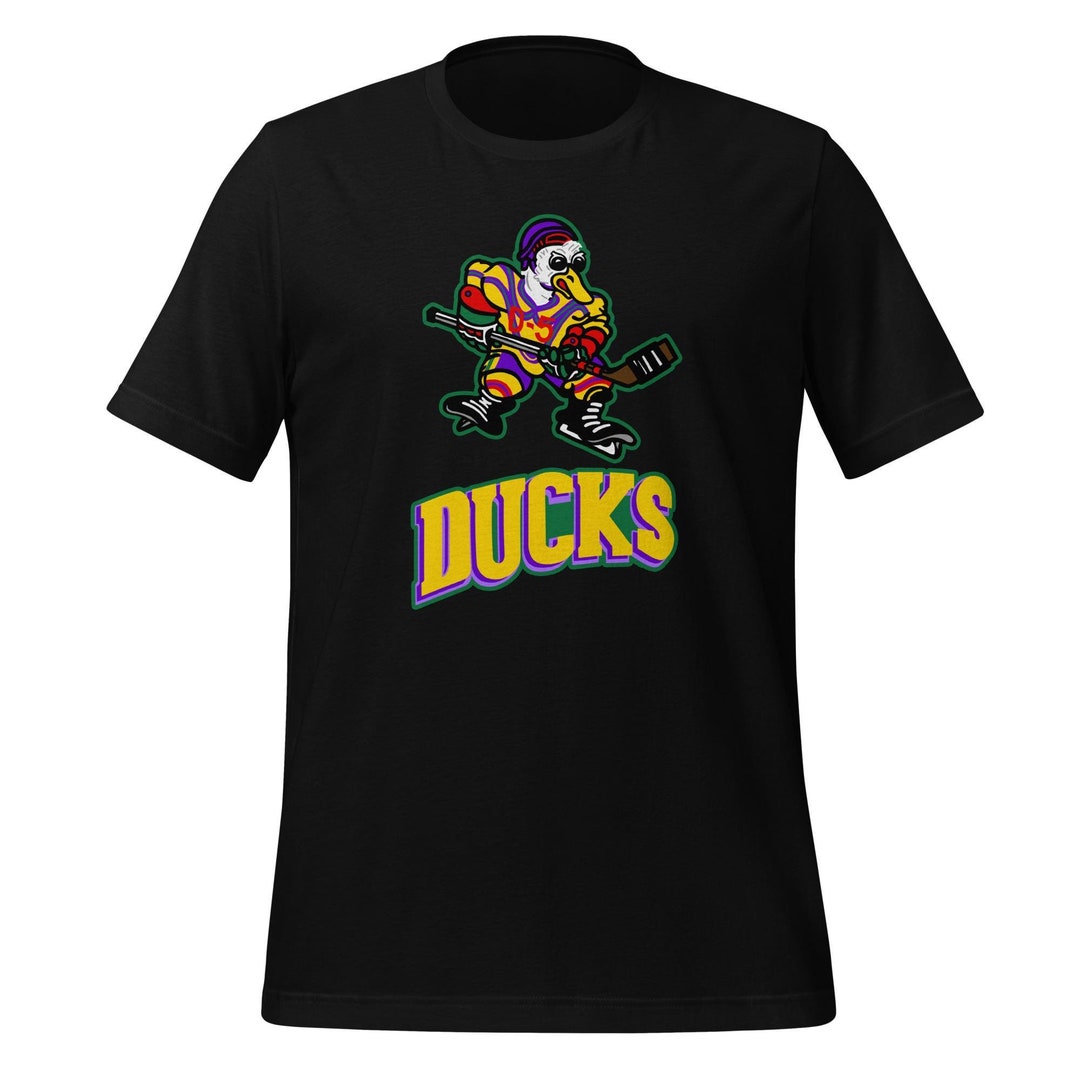 The Mighty Ducks Logo Graphic Unisex Hockey Nostalgic Tee - Etsy