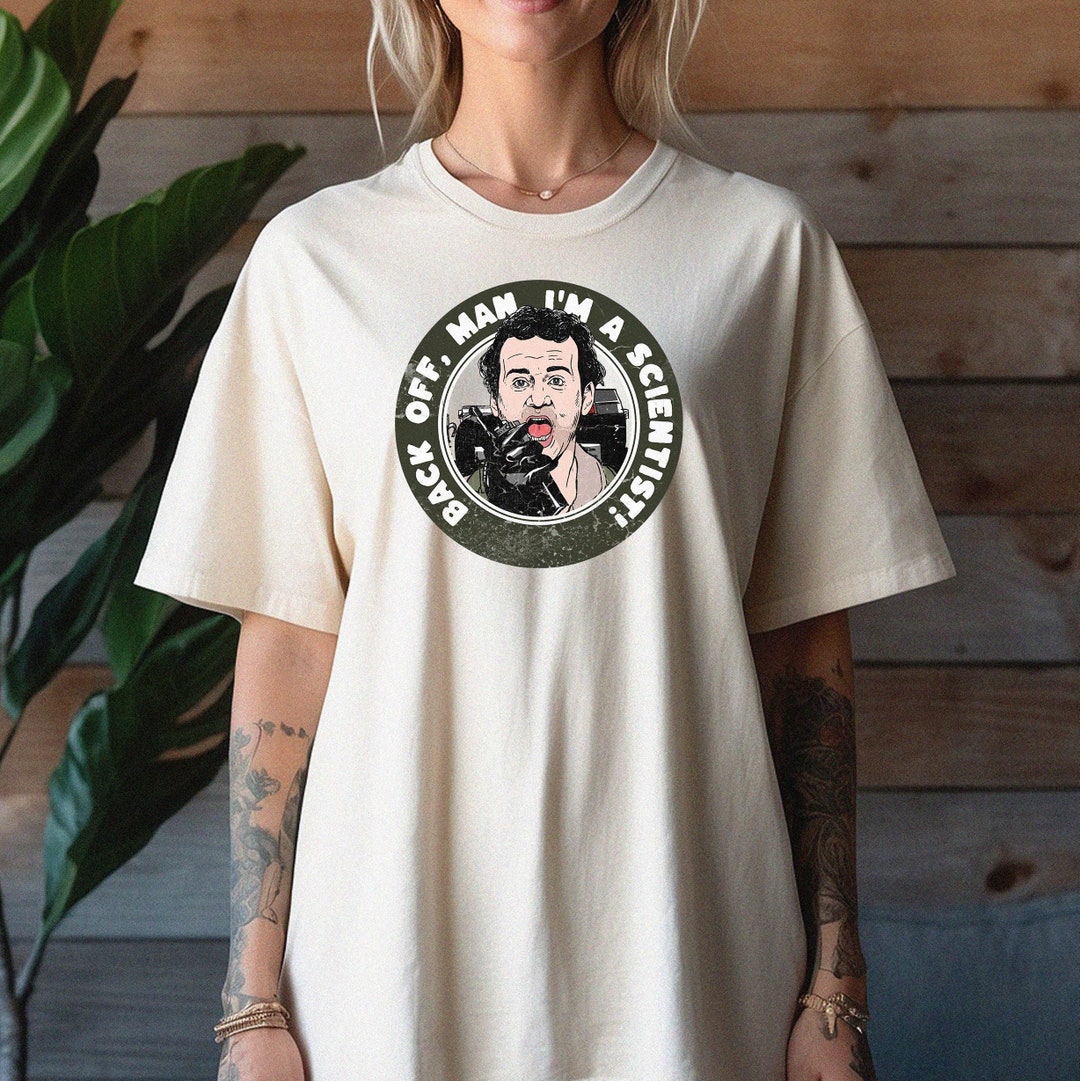 Ghostbusters Graphic Slogan Vintage Tshirt Peter Venkman Nostalgic T ...