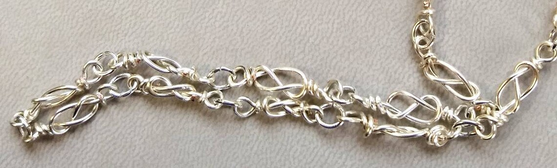 Celtic Knot Necklace Silver Chain Necklace - Etsy