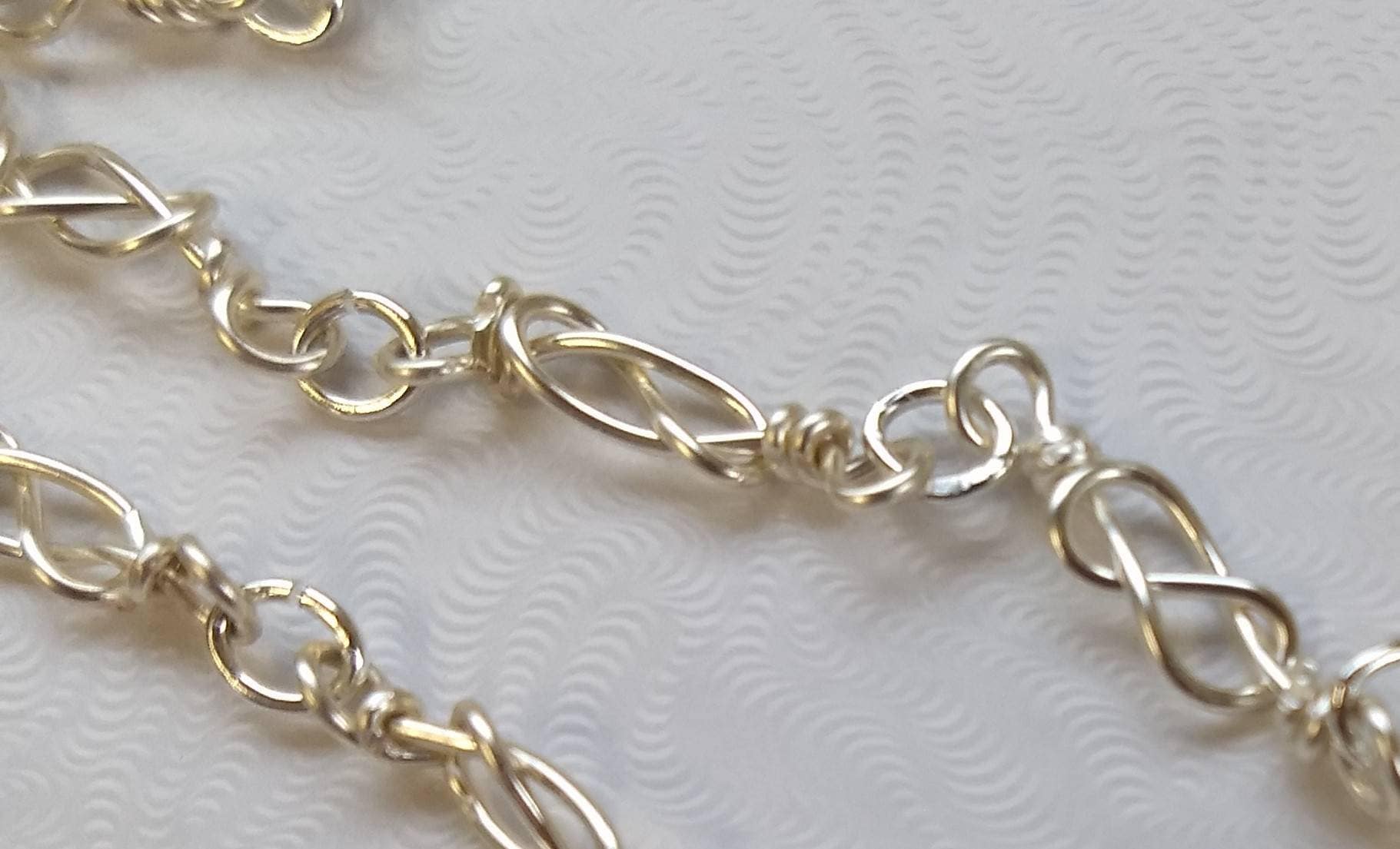 Celtic Knot Necklace - Silver Chain Necklace - Etsy