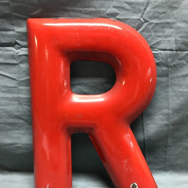 Metal Letter R - Etsy