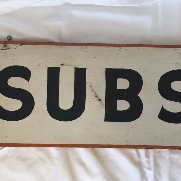 Vintage Wood Sign - Etsy