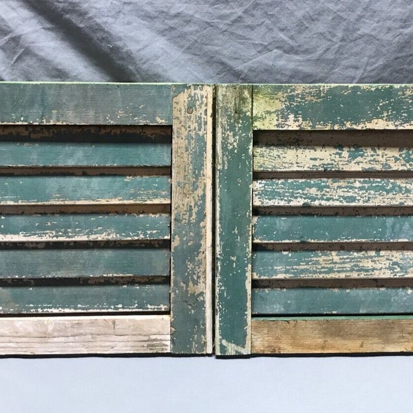 Distressed Shutters - Etsy