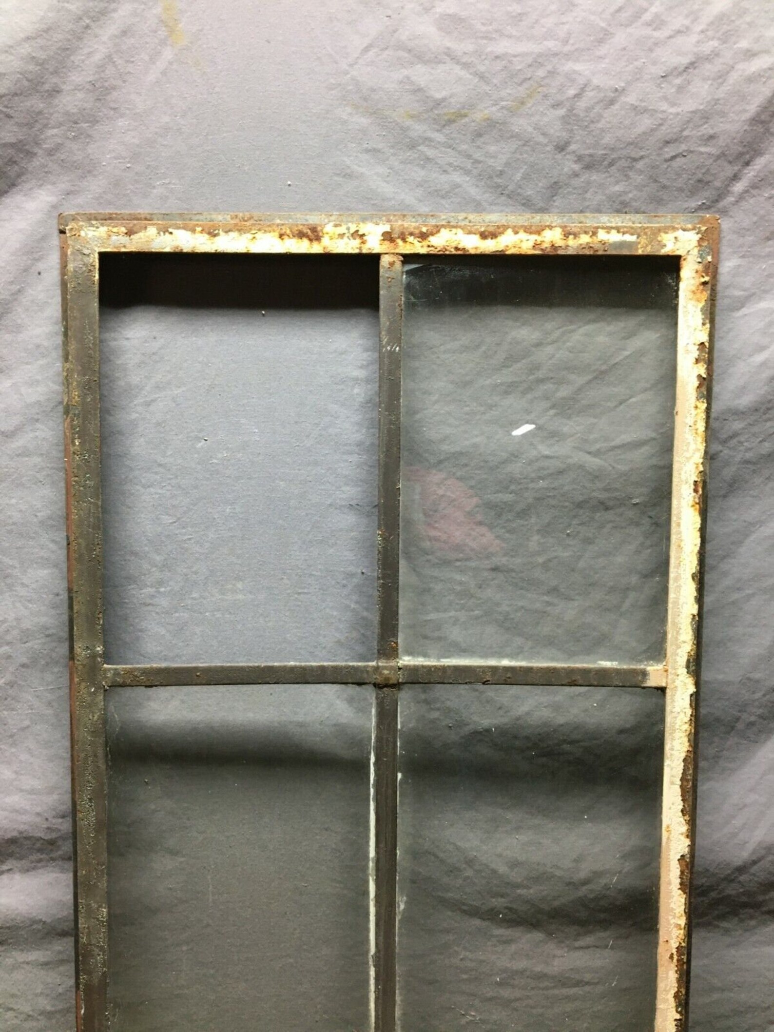 VTG Industrial 10 Lite Steel Stationary 19x64 Sidelight Transom Window ...