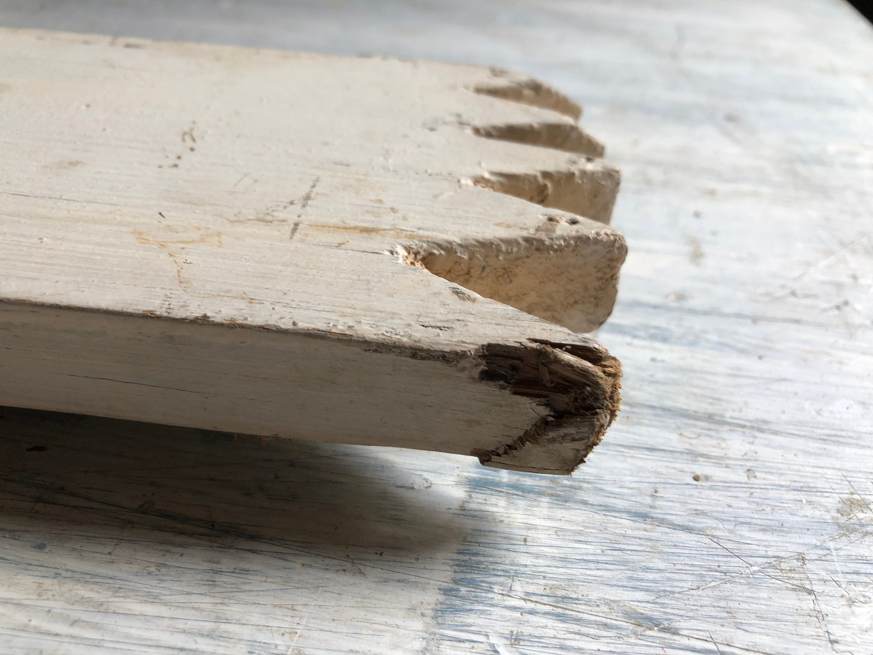 Vintage 1930's J.E. MARKEY Wood Sign Sawtooth Ends Cat Eye Reflectors ...