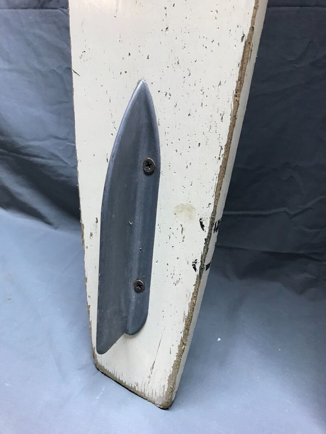 VTG Pair Bo Marine 53" Wood Water Ski Beach Lodge Nautical Decor 1189 ...