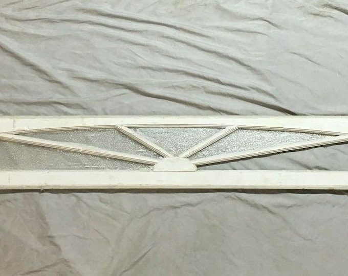 Antique Transom Arched Window 9x81 Elliptical Sunburst Porch Span Vtg ...