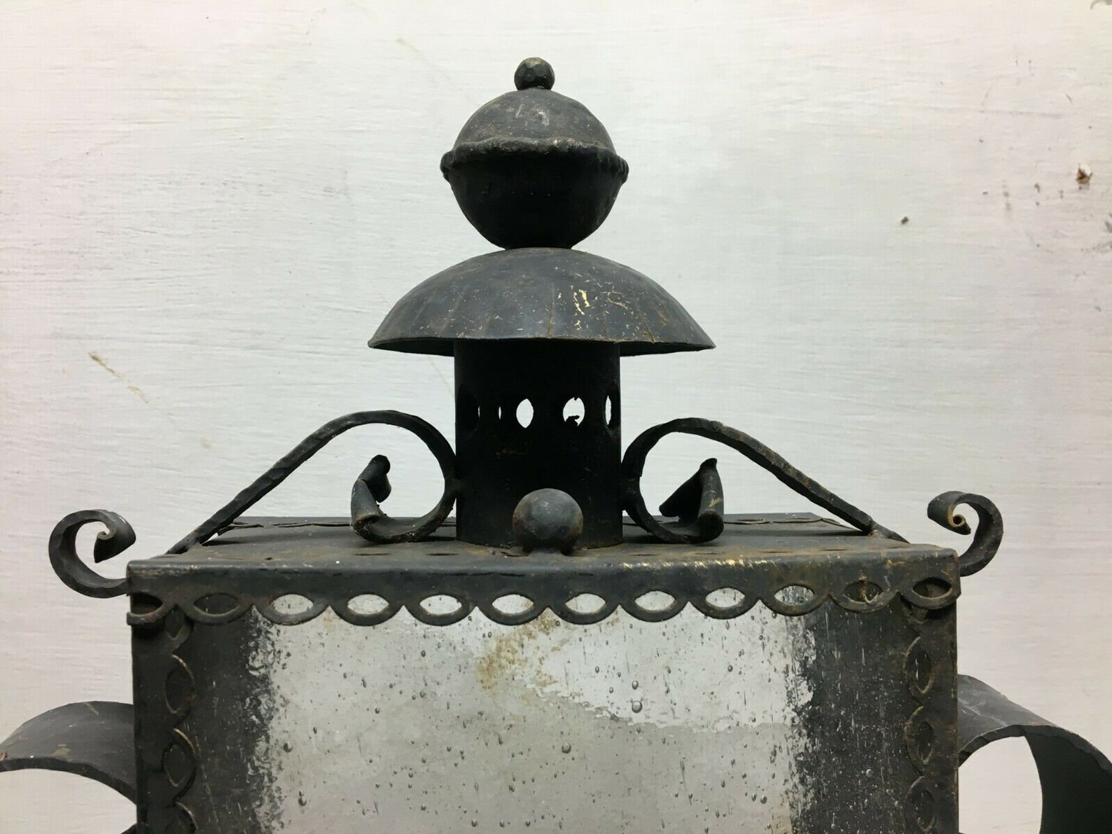 Vintage Fancy Coach Lantern Wall Mount Light Fixture Textured | Etsy