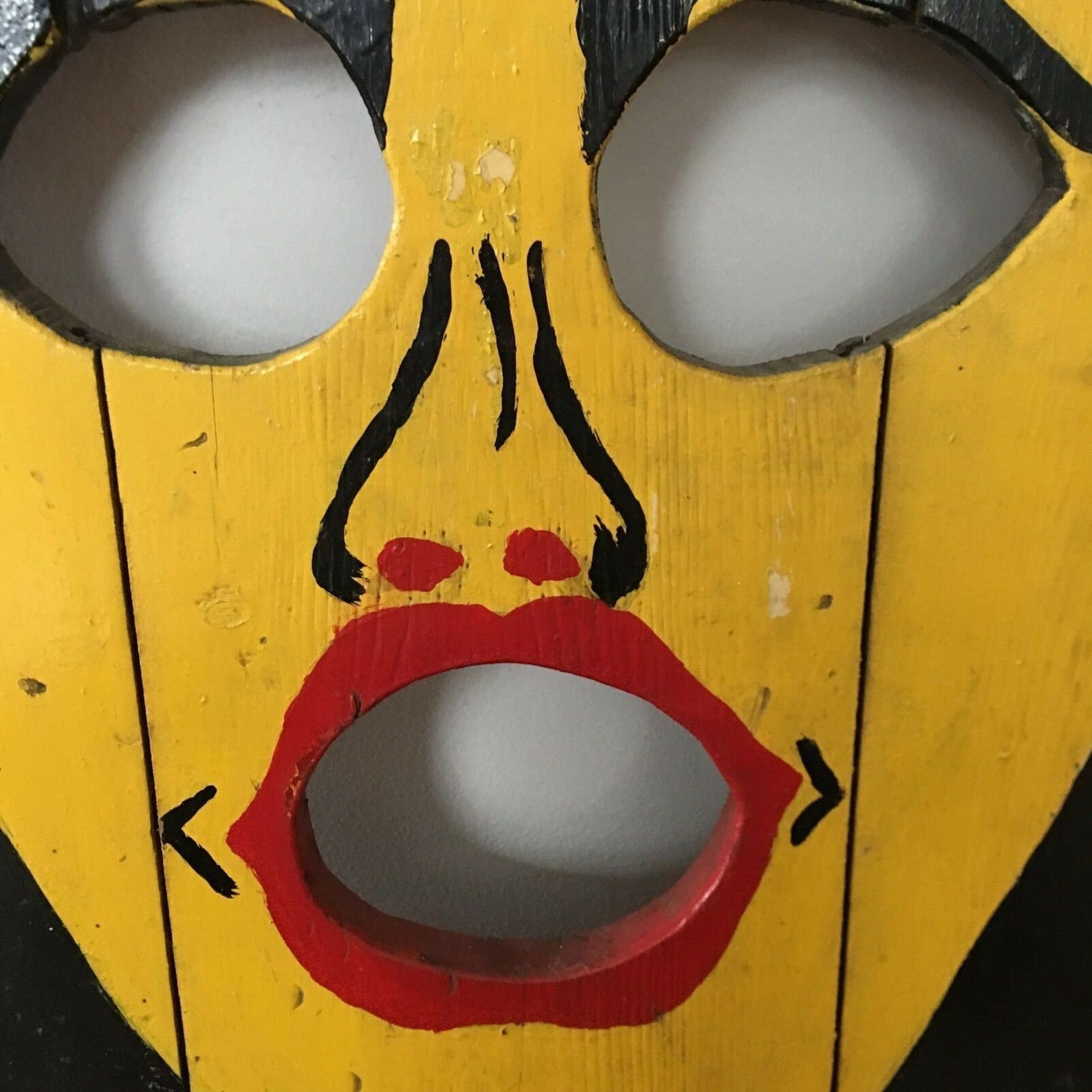 1930's Antique Folk Art CARNIVAL CIRCUS Bean Bag Toss Game | Etsy