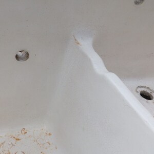 Antique Earthenware Pottery Deep Shallow Basin White Porcelain - Etsy