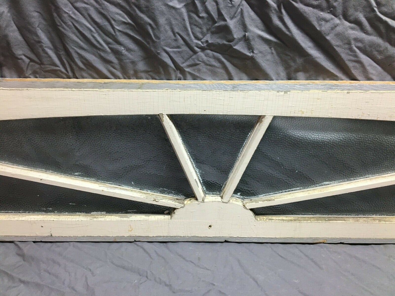 Antique Transom Arched Window 8' Foot Elliptical Privacy - Etsy