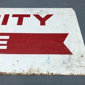 Vintage Metal Camp City Office Double Sided 8" X 24" Sign 421-23B - Etsy