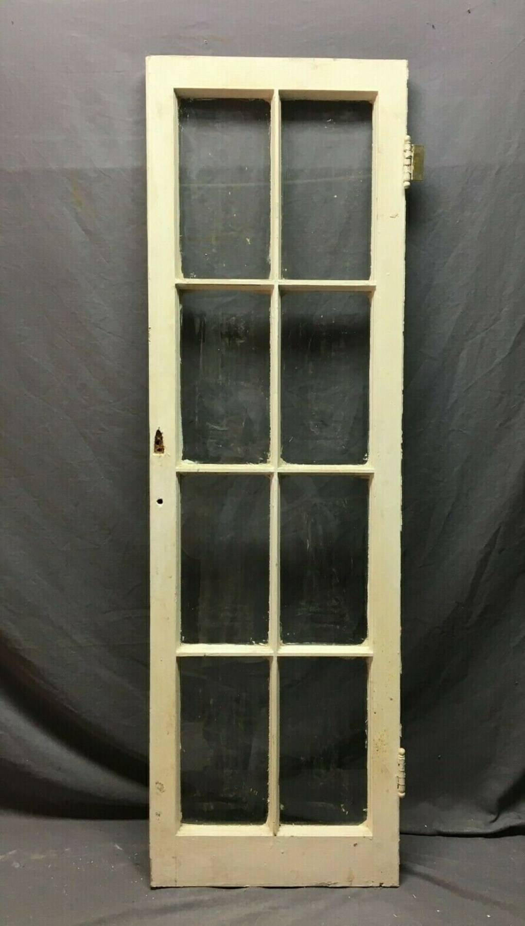 Single 16x50 Antique 8 Lite Casement Window Tan Old Cabinet French Door ...