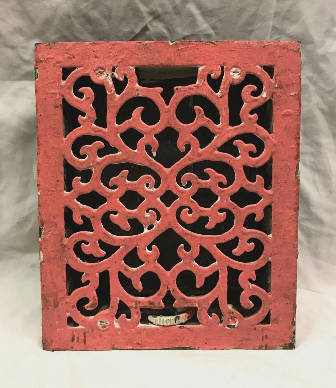 Vintage Antique Cast Iron Simonds MFG Floor Register Heat Grate 8x10 ...
