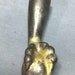 Antique Vintage Set of 4 Cast Iron 5" Tall Claw & Ball Feet Gold Old ...