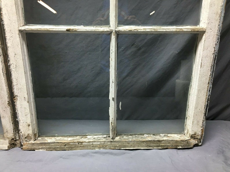 Antique Pair Semi Arch Casement Window Sash Shabby 24x46 Chic - Etsy