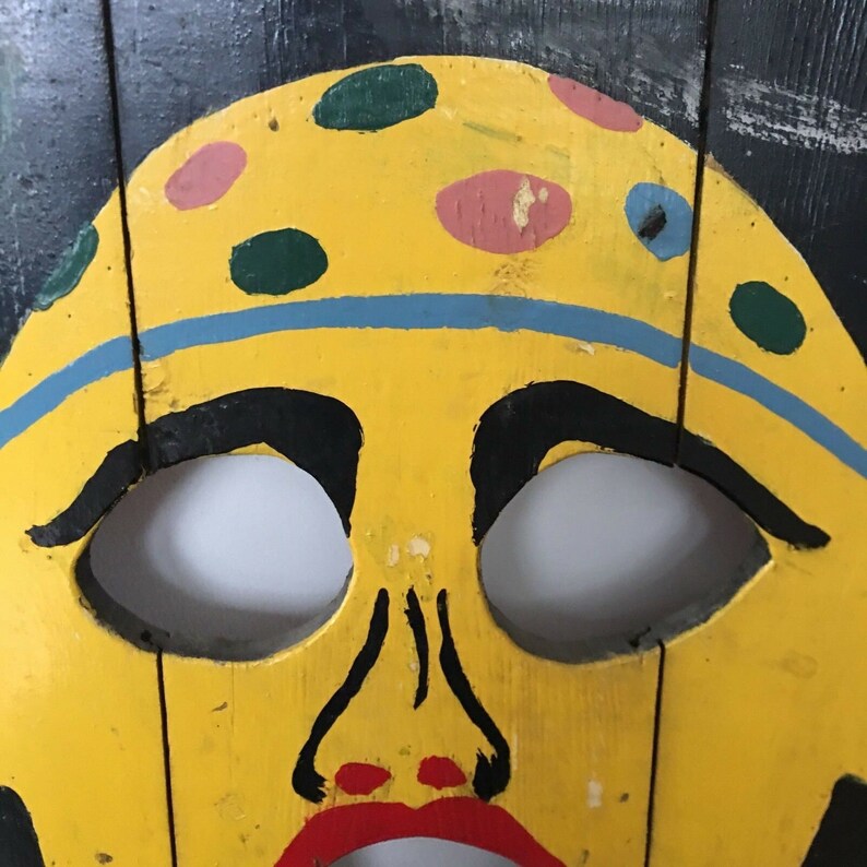 1930's Antique Folk Art CARNIVAL CIRCUS Bean Bag Toss Game | Etsy