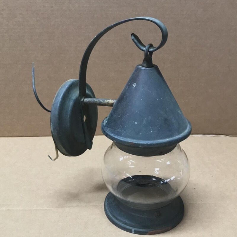 Antique Porch Light - Etsy