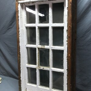 Antique Window 12 Lite Casement Shabby With Surround 23x45 VTG Chic Old ...