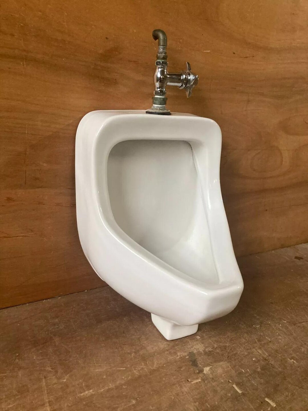 Vintage Mid Century Industrial White Porcelain Small Old Kohler Wall ...