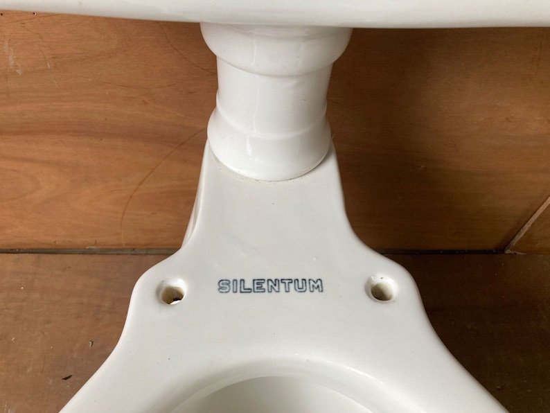 Antique 1920s JL Mott Silentum Toilet Wall Tank Old Vtg - Etsy