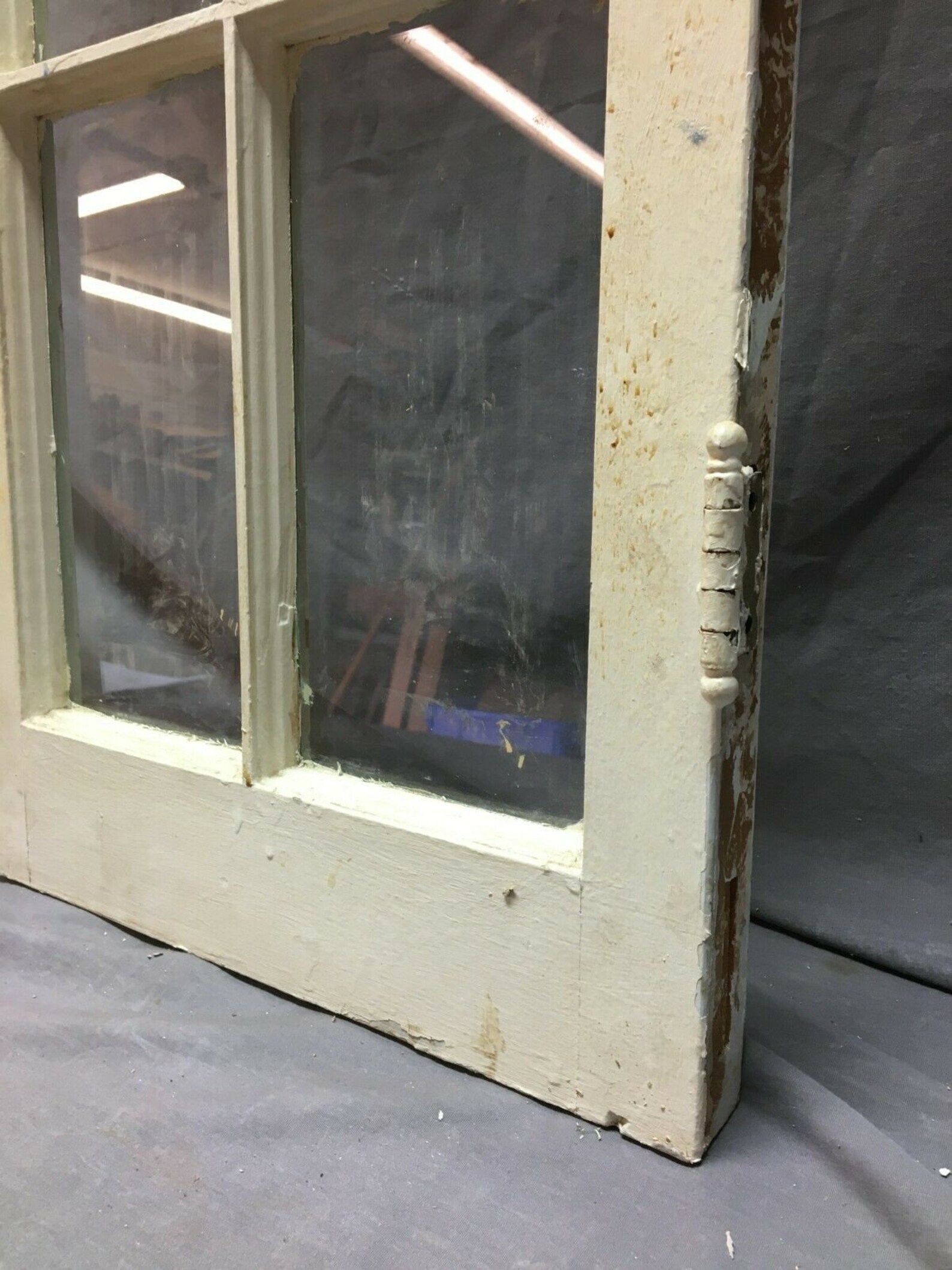 Single 16x50 Antique 8 Lite Casement Window Tan Old Cabinet | Etsy