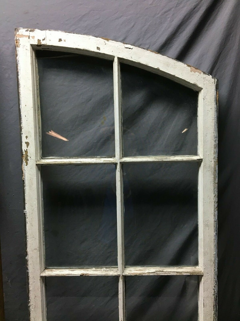 Antique Pair Semi Arch Casement Window Sash Shabby 24x46 Chic - Etsy