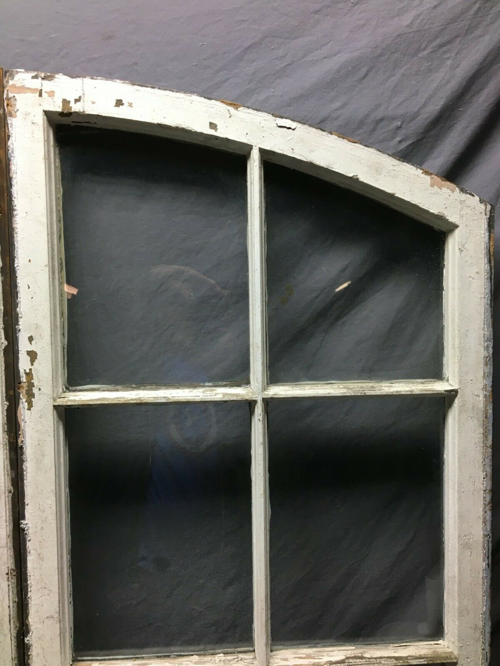 Antique Pair Semi Arch Casement Window Sash Shabby 24x46 Chic - Etsy