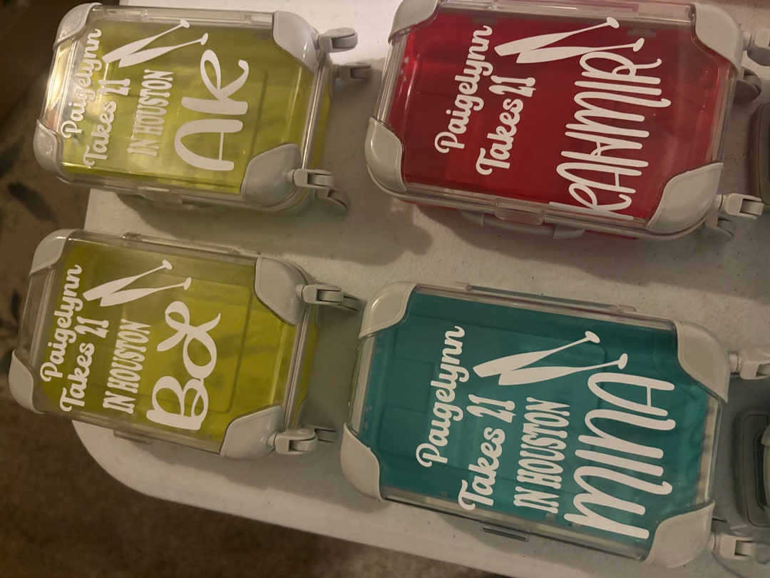 Customized Mini Suitcases - Etsy