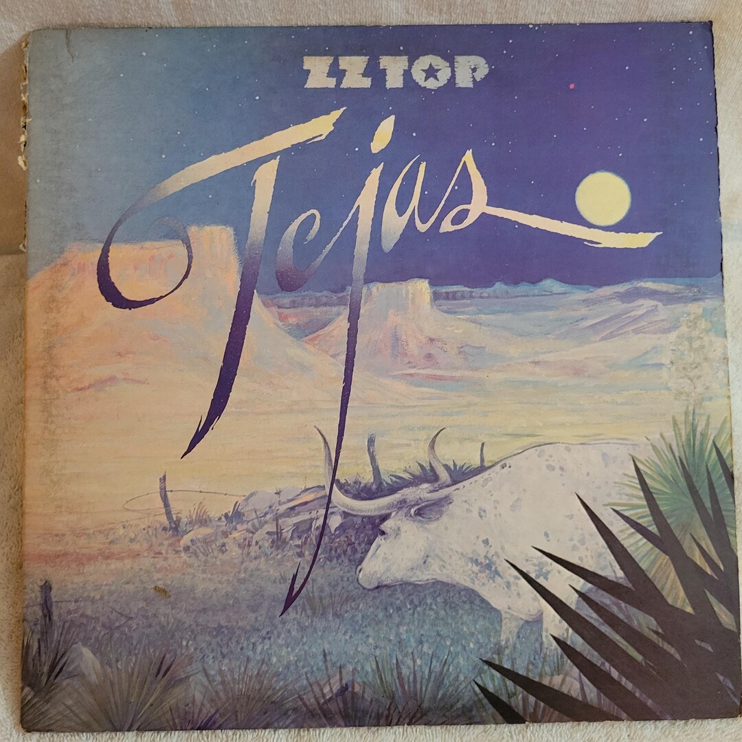 ZZ Top Tejas Vintage Vinyl With Jacket - Etsy