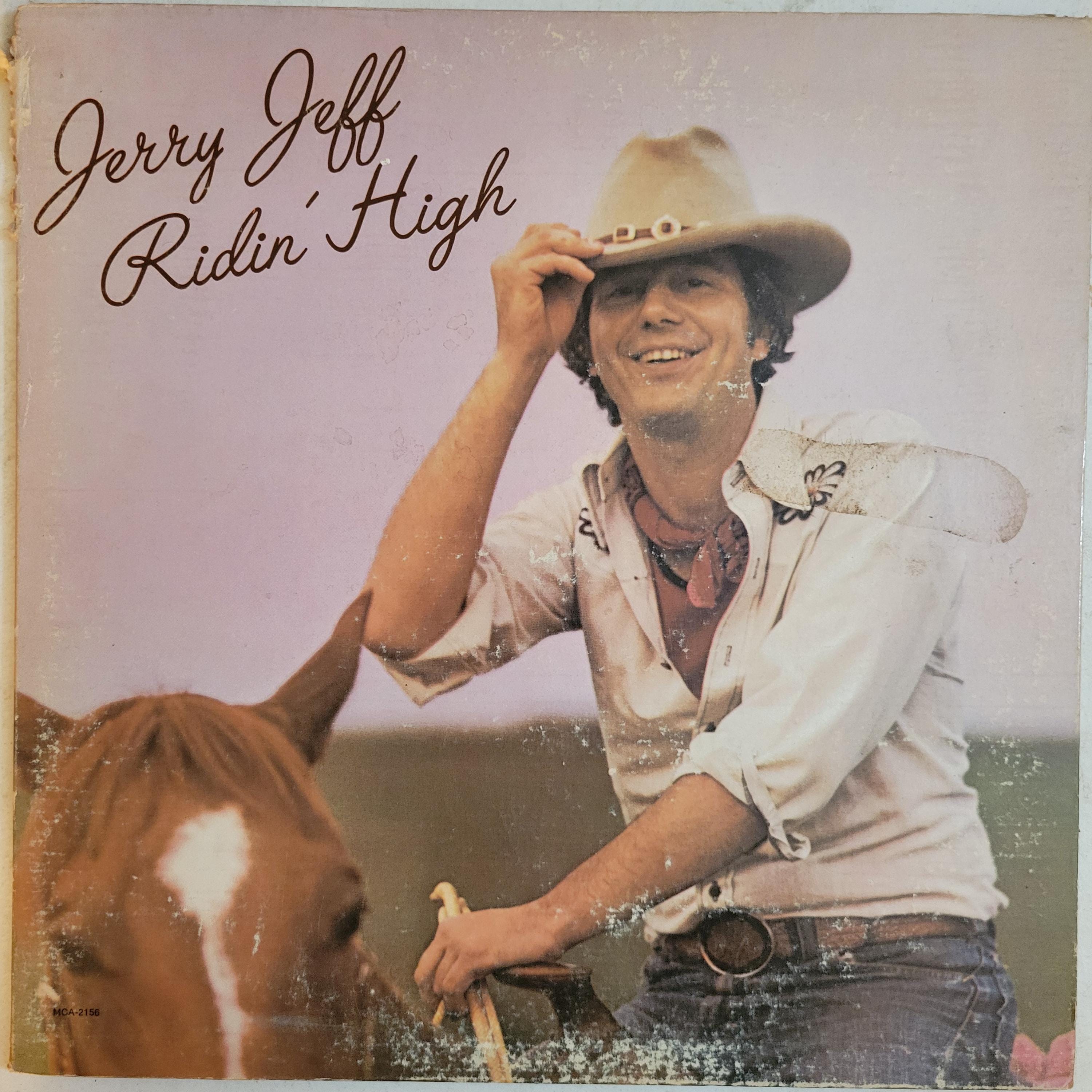 Jerry Jeff Walker Ridin' High 1975 Vintage Vinyl - Etsy
