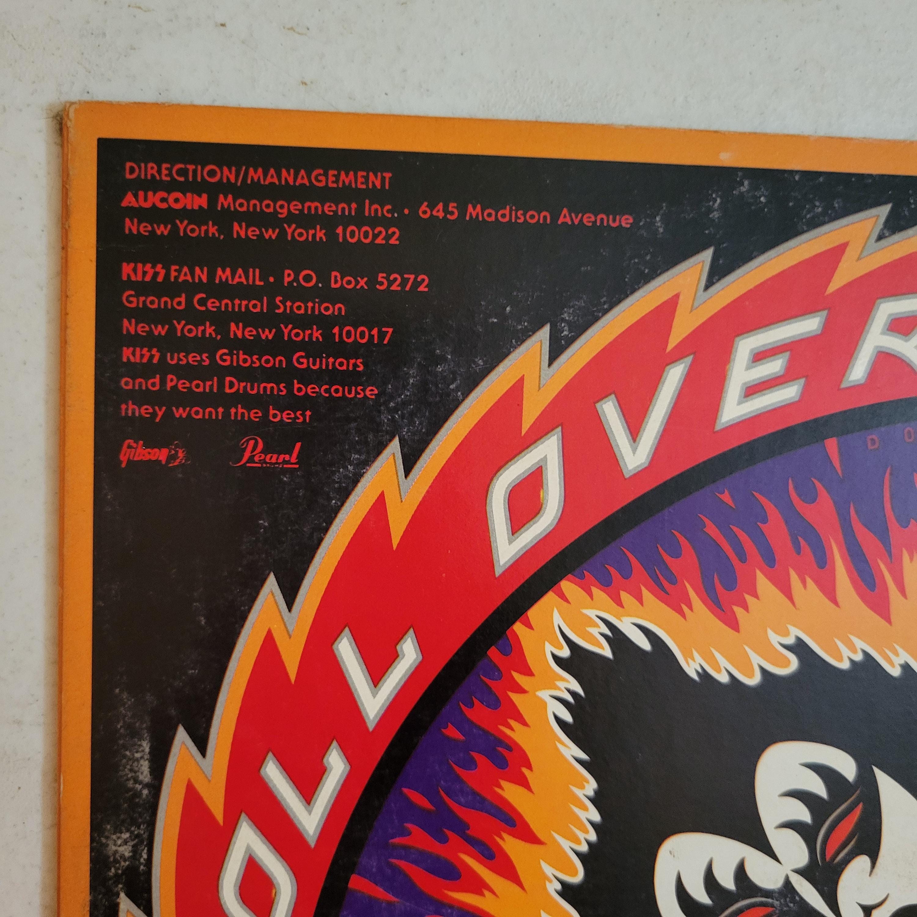 KISS Rock and Roll Over 1976 Vintage Vinyl - Etsy