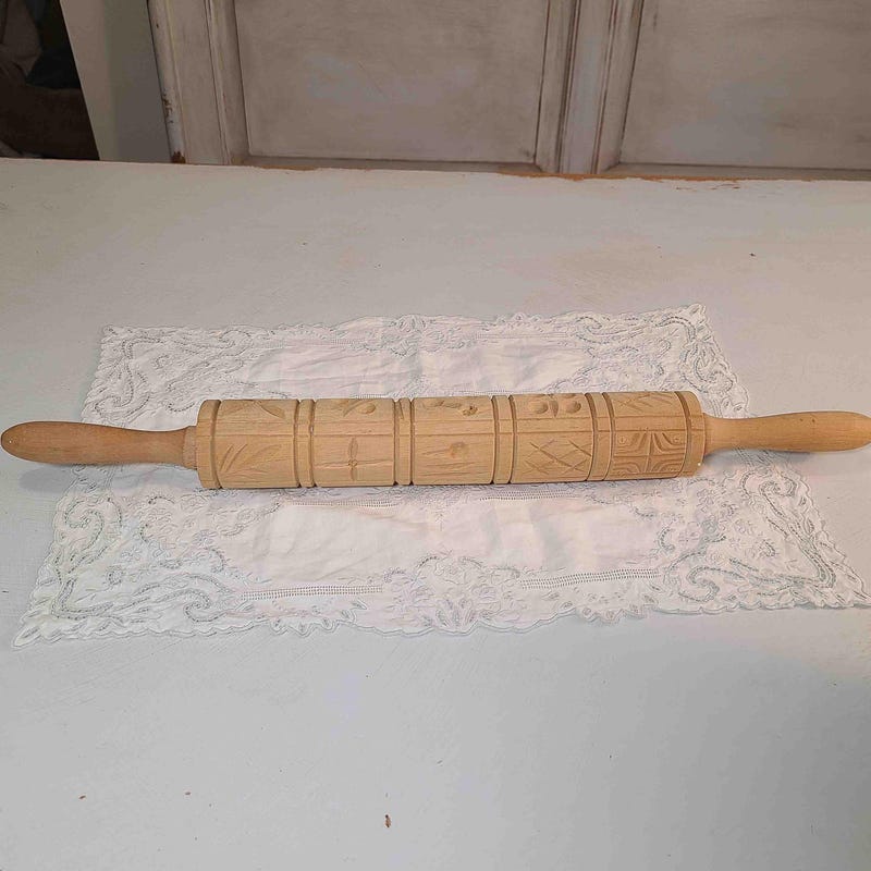 Carved Rolling Pin - Etsy