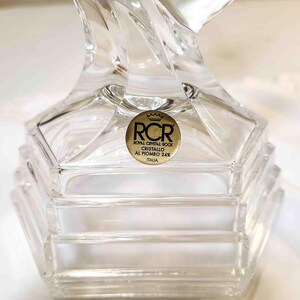 RCR Royal Crystal Rock Italian Lead Crystal Art Nouveau Dancing Woman ...