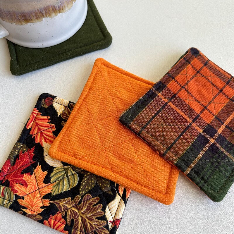 Fall Coasters - Etsy