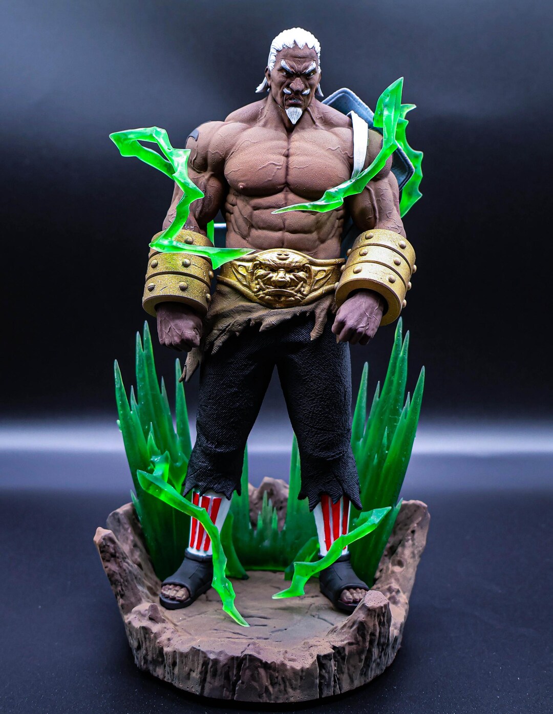 Naruto: Raikage Hand Painted Figurine - Etsy