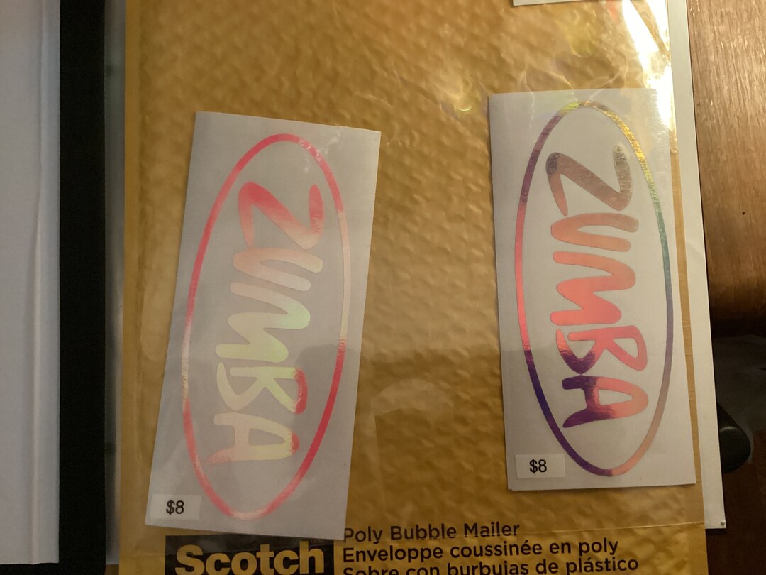 Cut to Order Decals zumba - Etsy