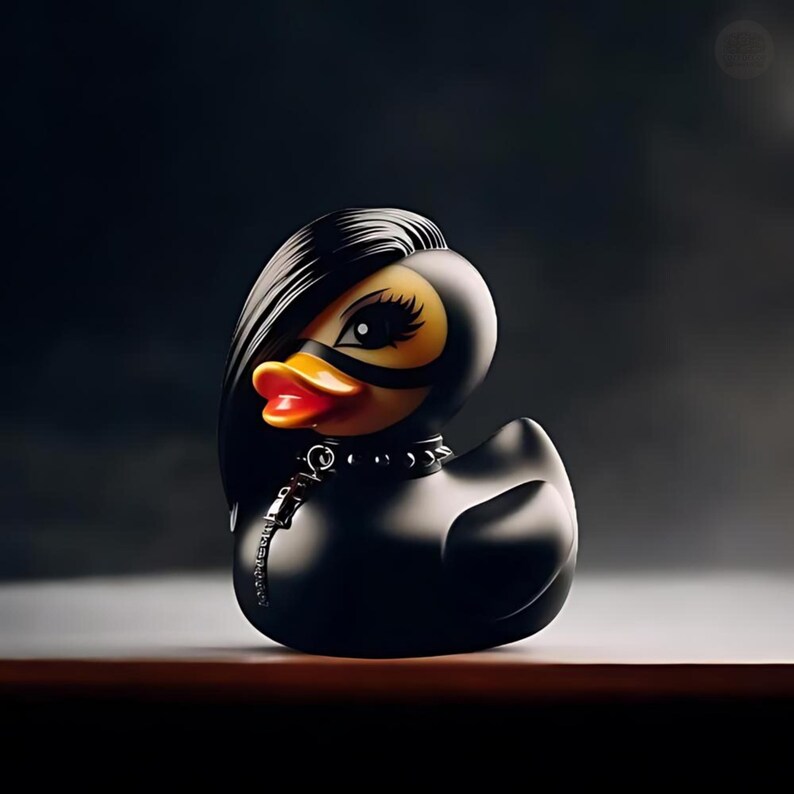 Duck Satanic Statue Gothic Figurine Sitting Ducks Ornament for Shelf ...