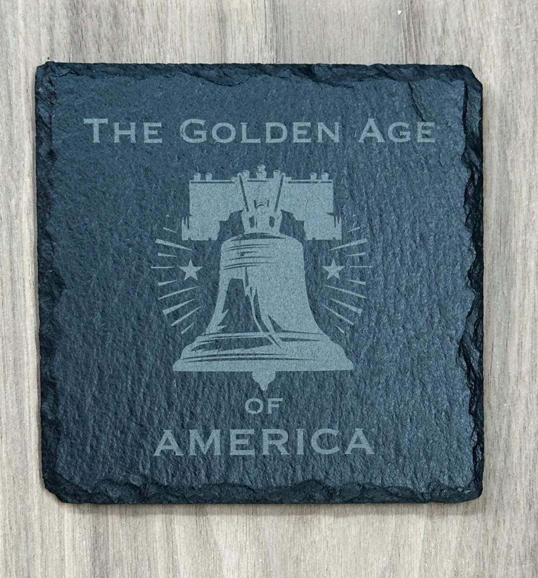 Donald Trump the Golden Age of America Slate Coaster - Etsy