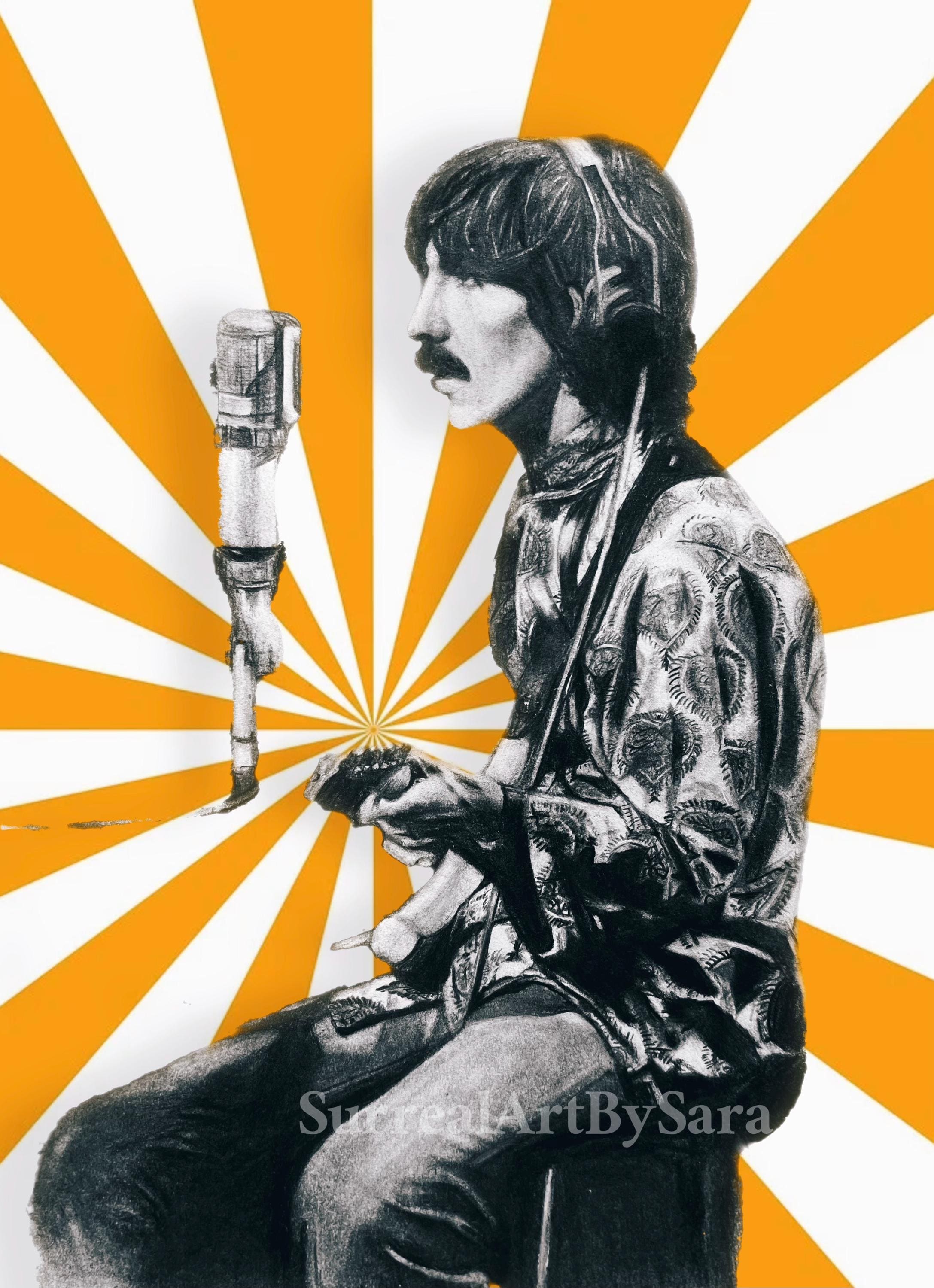 George Harrison Here Comes the Sun - Etsy