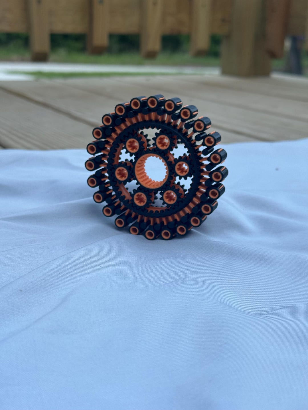 3d-printed Gear Fidget Spinner - STEM Toy for Kids & Adults ...