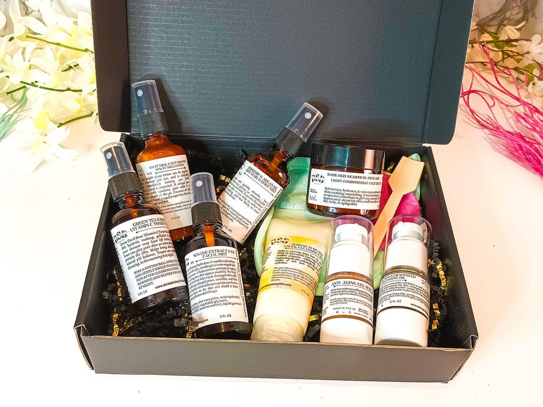 Self Care Face & Body Starter Bundle Skincare Set Organic Skincare ...