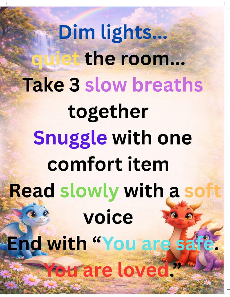 Calm Bedtime Stories for Kids | 4 Dragon Bundle + FREE Guide (PDF ...
