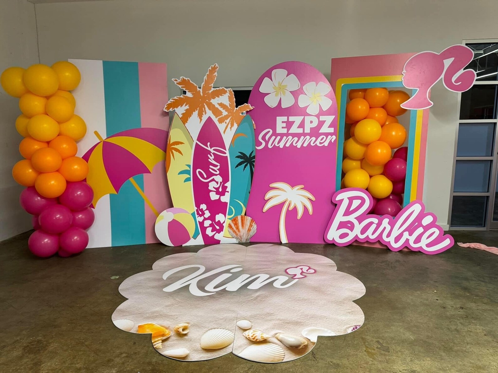 Barbie Summer | Arch Wall | Printable | Digital | Ready to Print ...