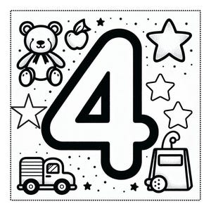 ABC & 123 Coloring Fun | Coloring Pages for Preschoolers | Alphabets ...