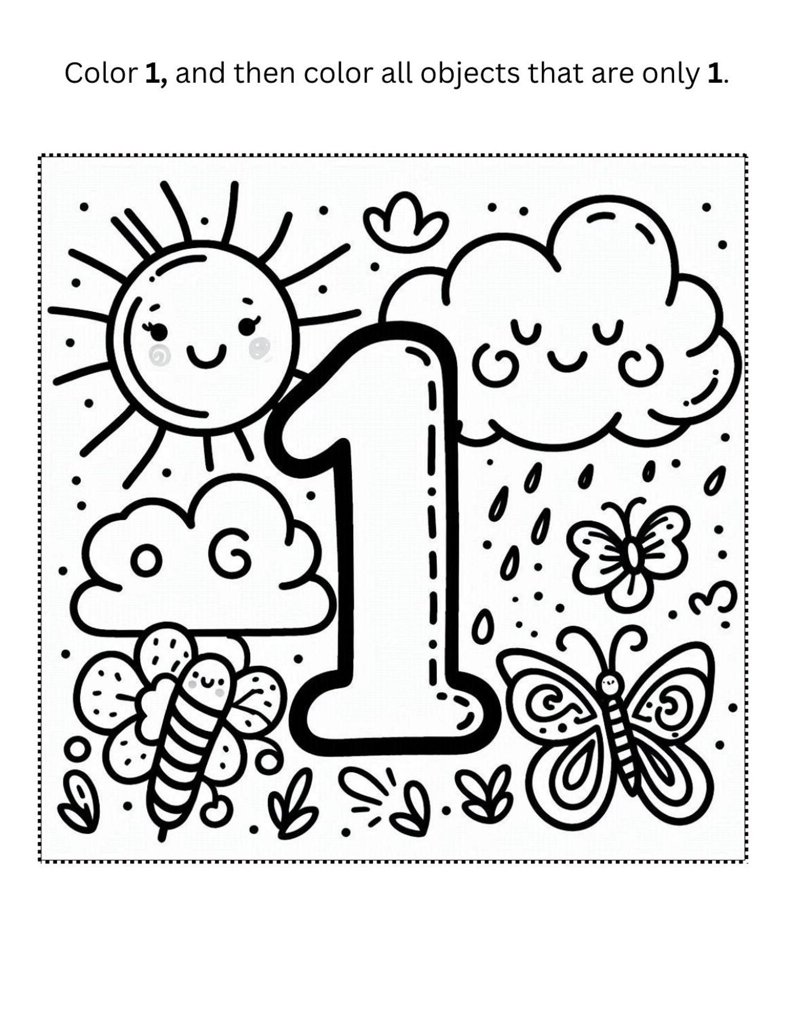 ABC & 123 Coloring Fun | Coloring Pages for Preschoolers | Alphabets ...