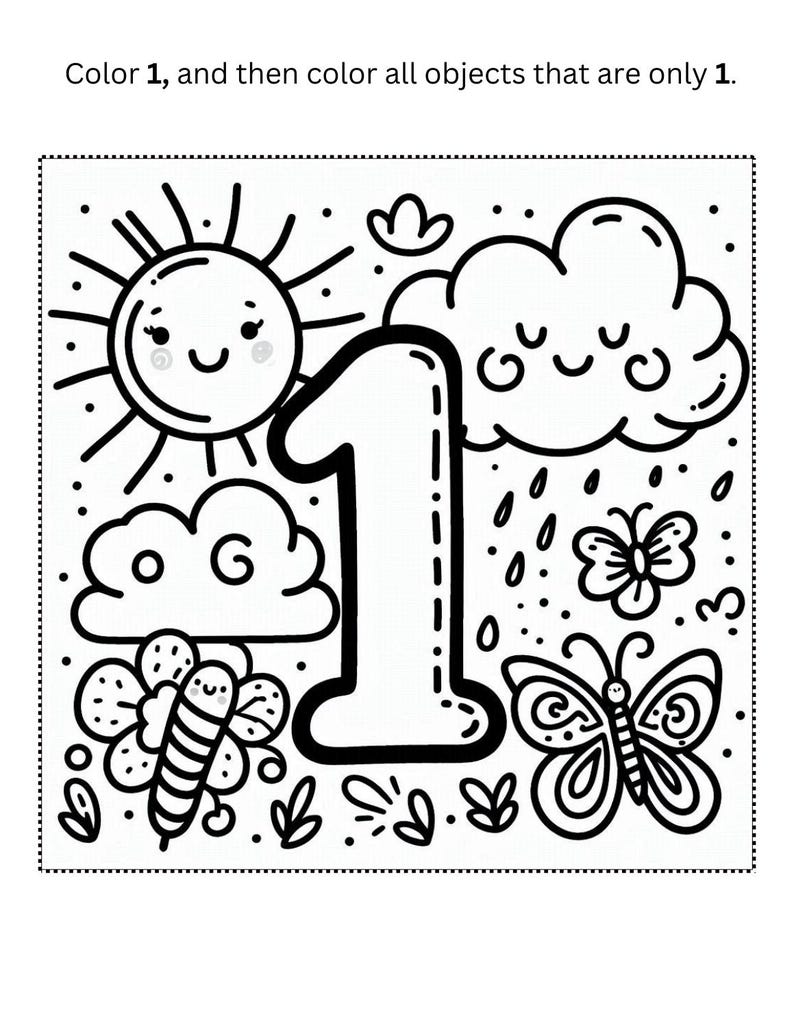 ABC & 123 Coloring Fun | Coloring Pages for Preschoolers | Alphabets ...