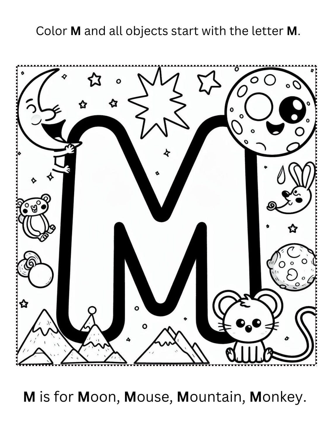 ABC & 123 Coloring Fun | Coloring Pages for Preschoolers | Alphabets ...