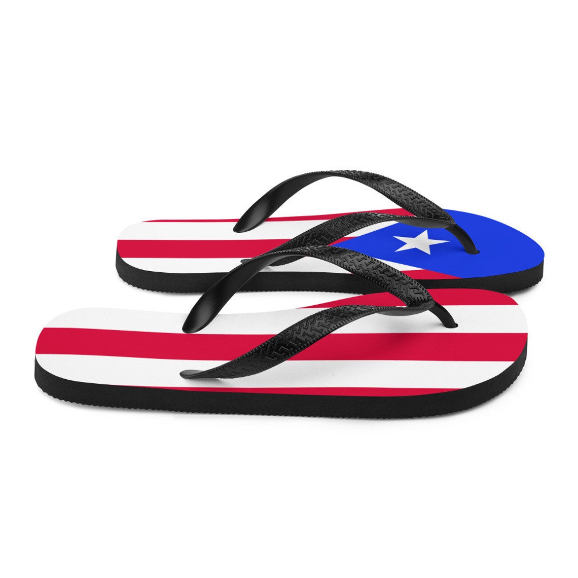 Boricua Babe Caribbean Island Thong Sandal - Adult Puerto Rico Flip ...